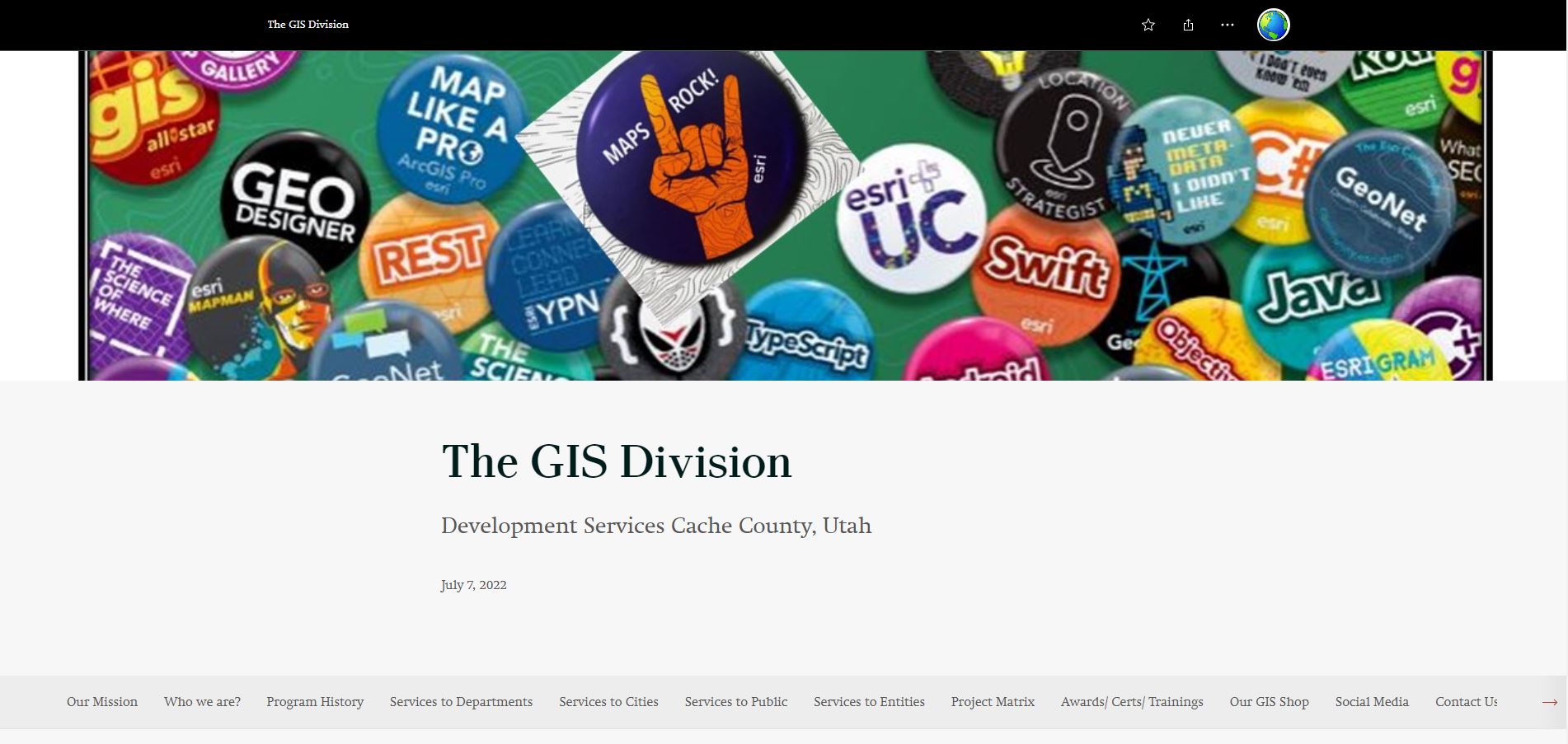 Official Site of Cache County, Utah - GIS - Mapping Home