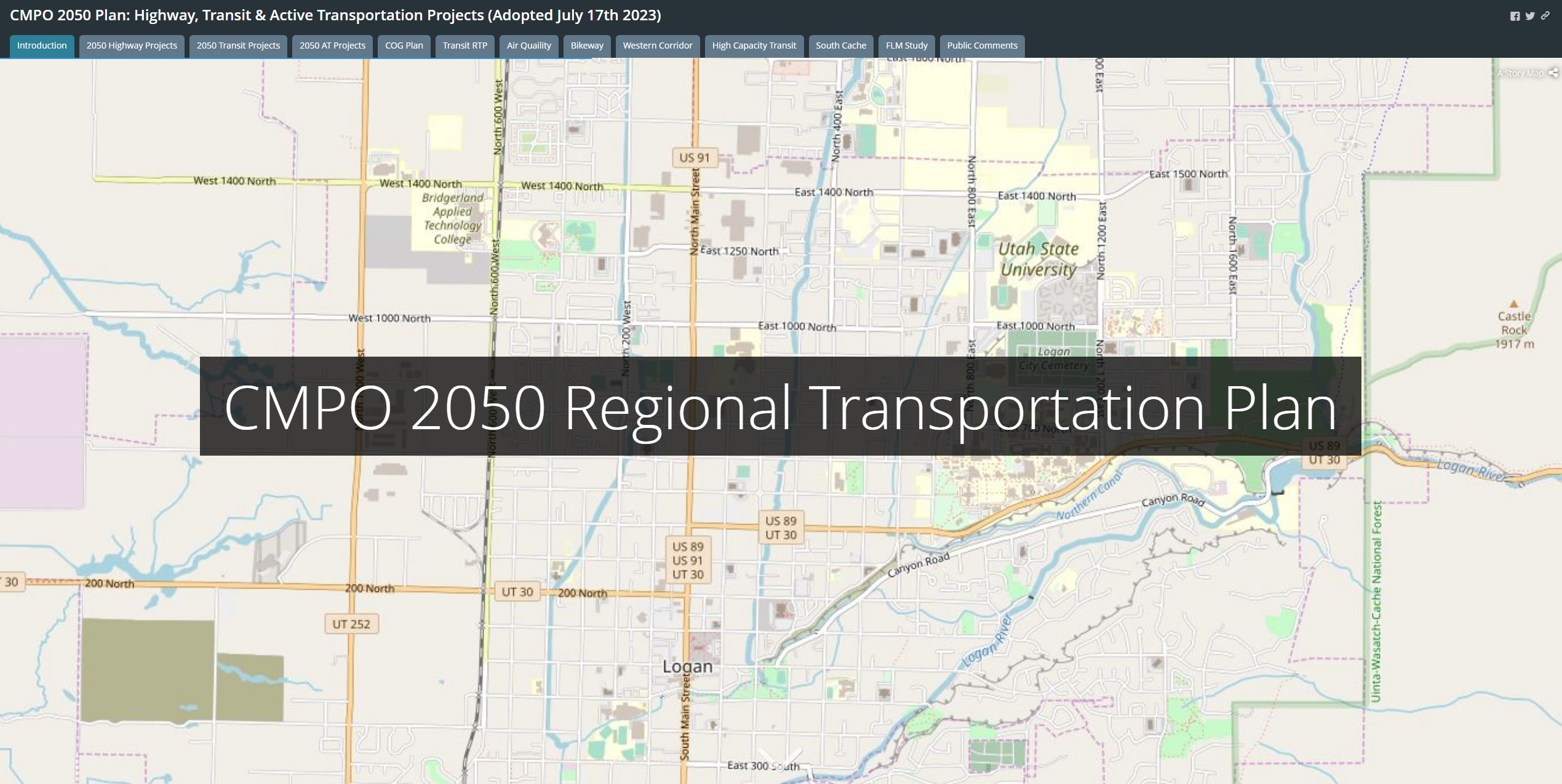 Official Site of Cache County, Utah - Interactive Web Maps