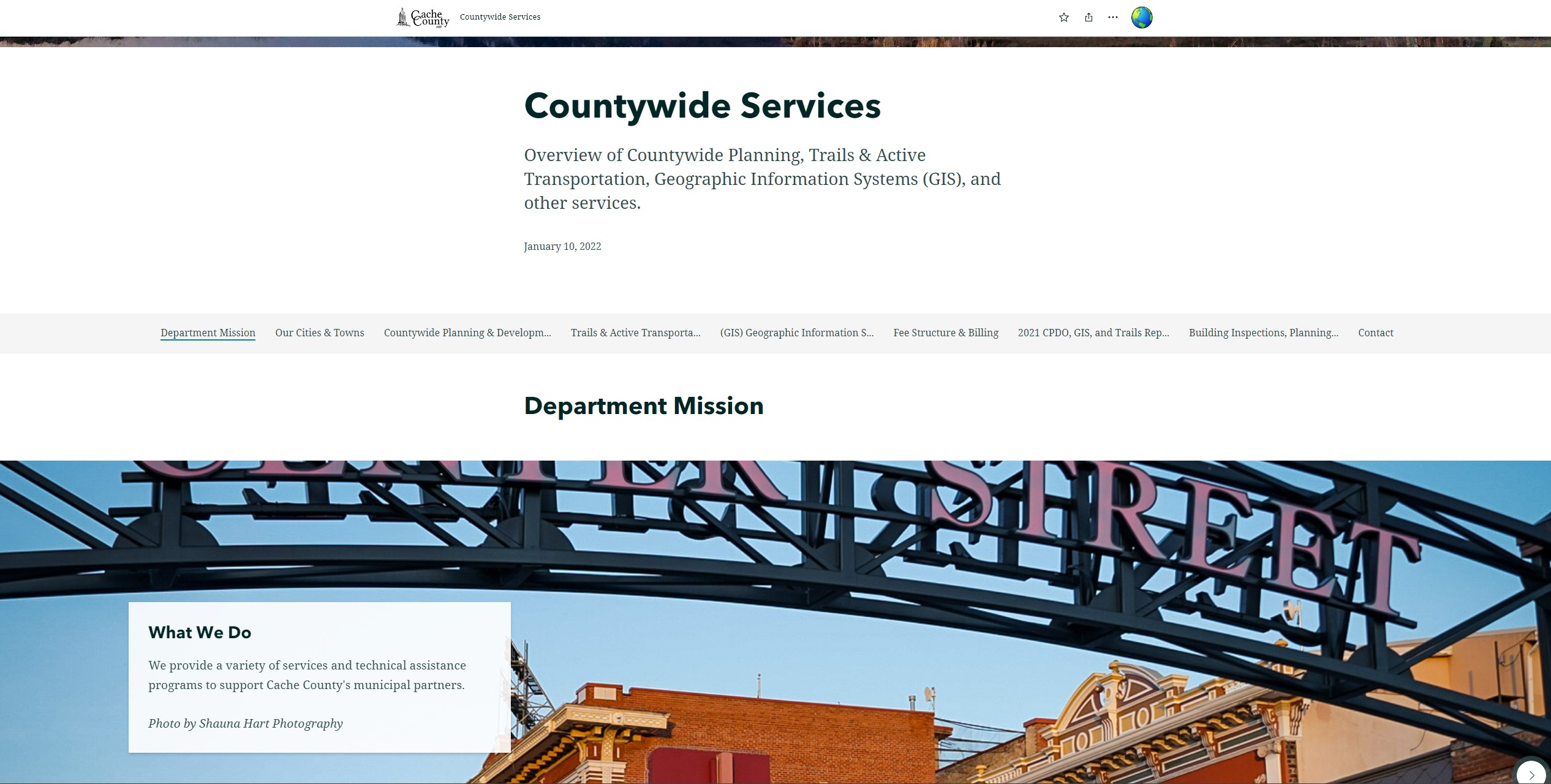 Official Site of Cache County, Utah - Interactive Web Maps