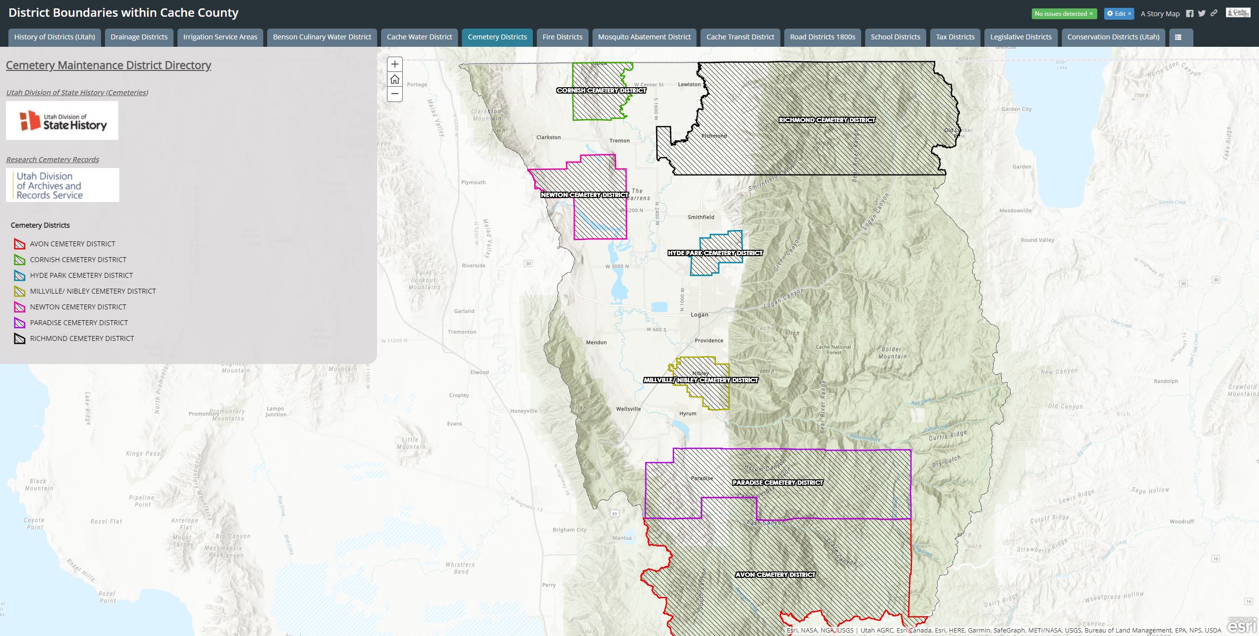 Official Site of Cache County, Utah - Interactive Web Maps